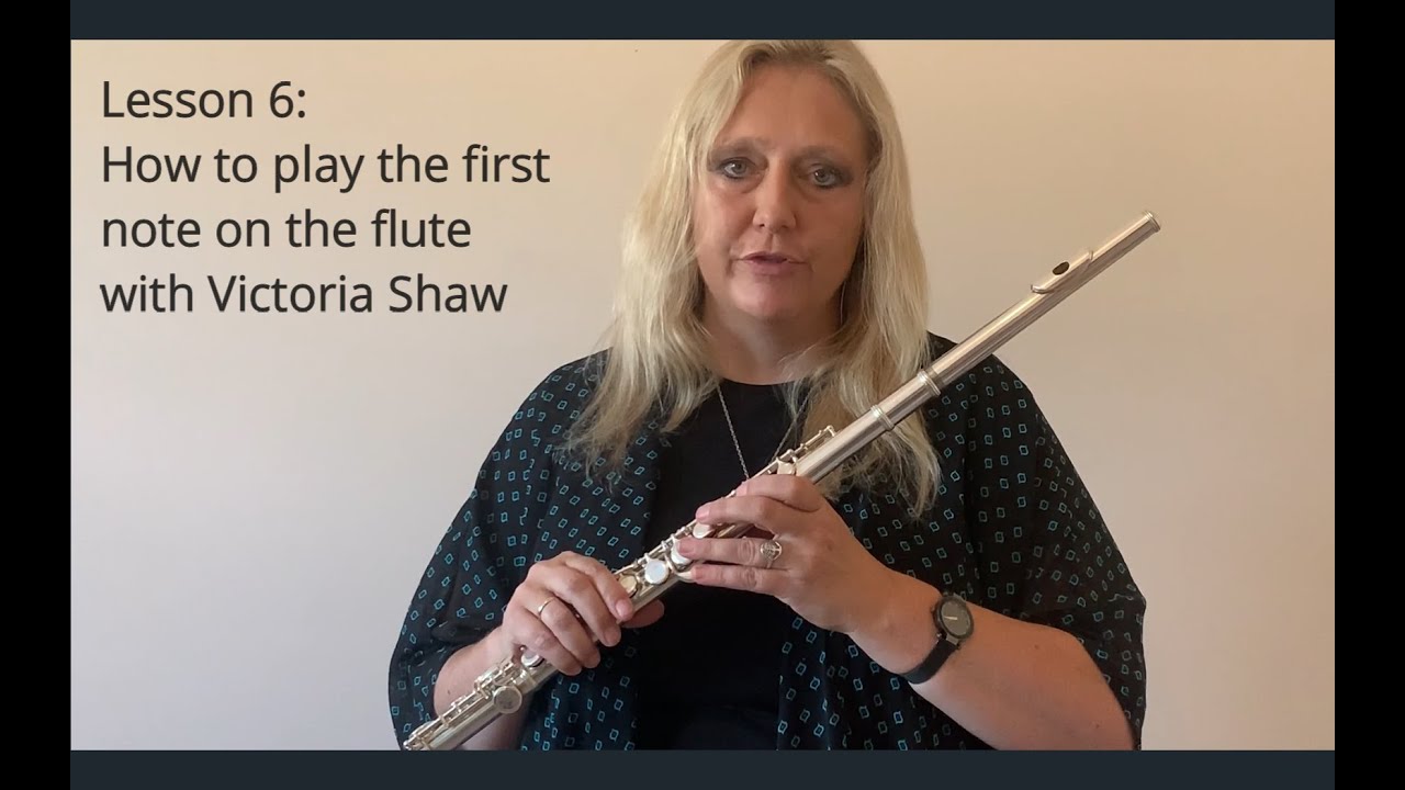How to play your first note - YouTube