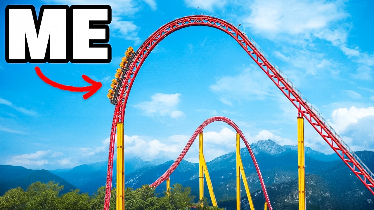 I Survived The Worlds Most INTENSE Roller Coaster - YouTube