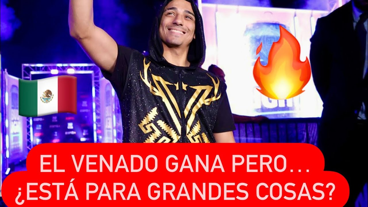 GANÓ EL VENADO LÓPEZ SIN CONVENCER; ¿QUÉ PASÓ? #boxing - YouTube