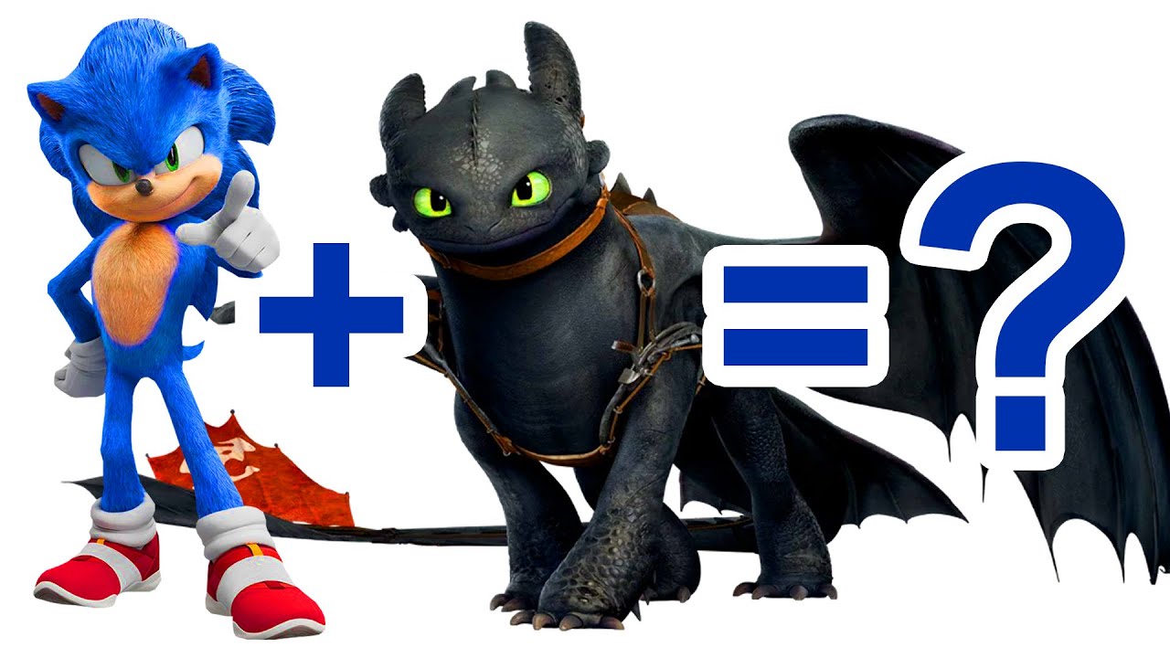 SONIC FUSION TOOTHLESS NIGHT FURY | what will happen next? - YouTube