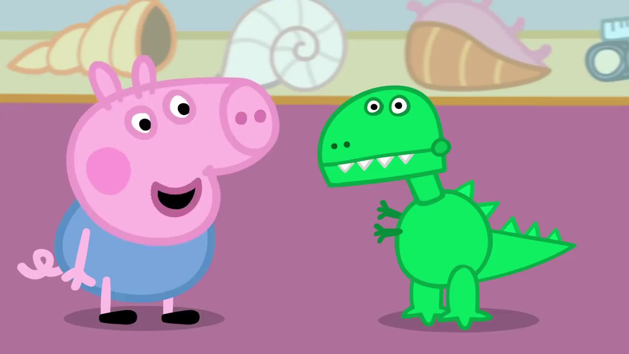 Peppa Pig S04E19 George's New Dinosaur - YouTube