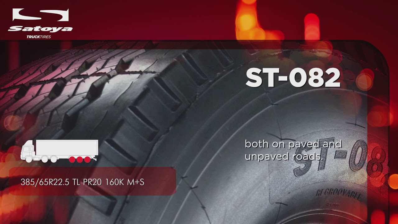 Truck Tyres SATOYA ST-082 - YouTube