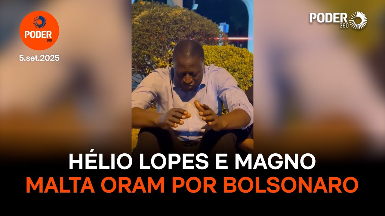 Hélio Lopes e Magno Malta oram em frente ao condomínio de Bolsonaro - YouTube