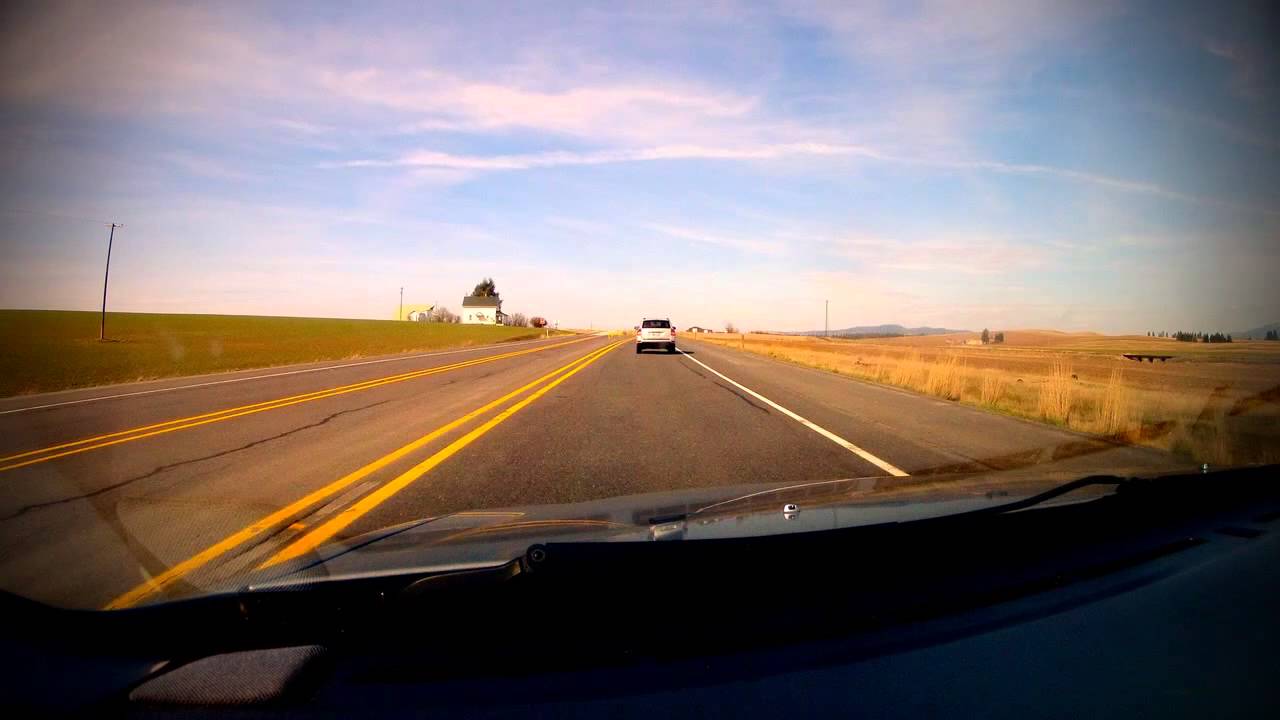 Time Lapse From Pullman to Spokane - YouTube