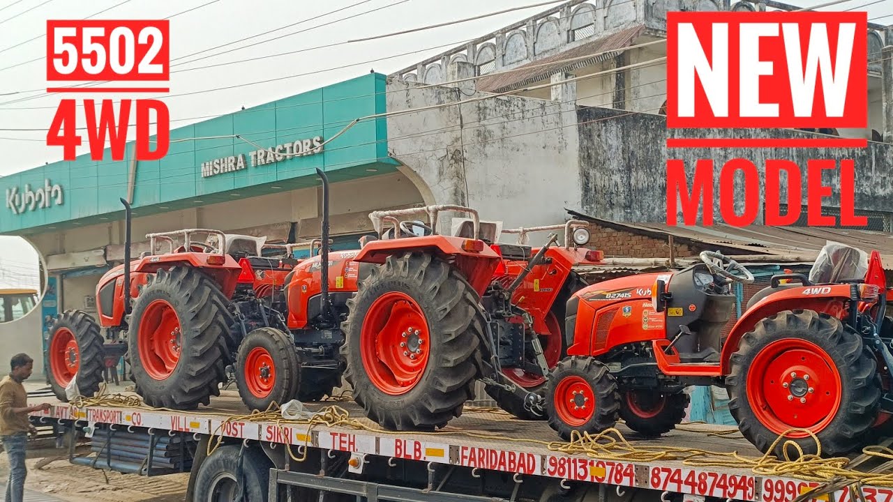 2024 Top models 5502 4WD and 21 HP new ट्रैक्टर आ गए 😍 / क्या डिफरेंट ...