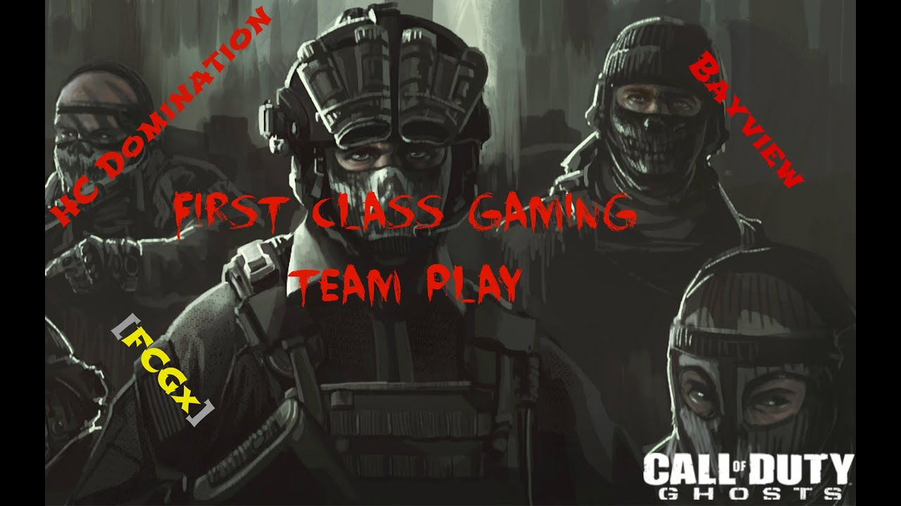 CoD Ghosts Team Gameplay Hardcore Domination Bayview - YouTube