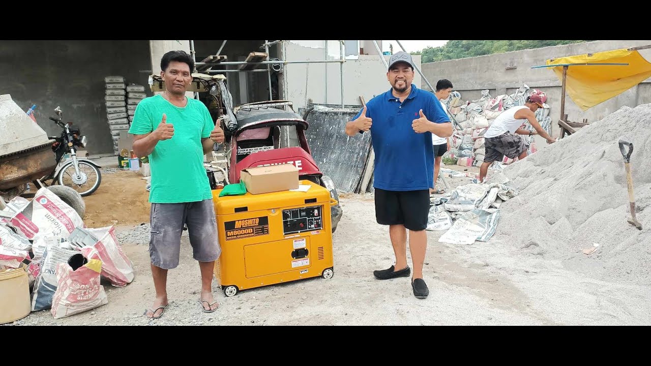 Delivery to Subic Zambales Moshito 8kva Diesel Engine Air-cooled ...