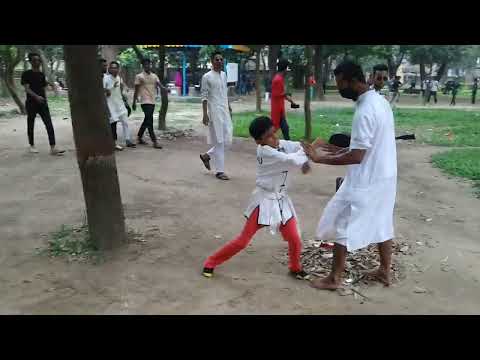 kids Kungfu kickboxing fight|| Kungfu wushu academy bogra