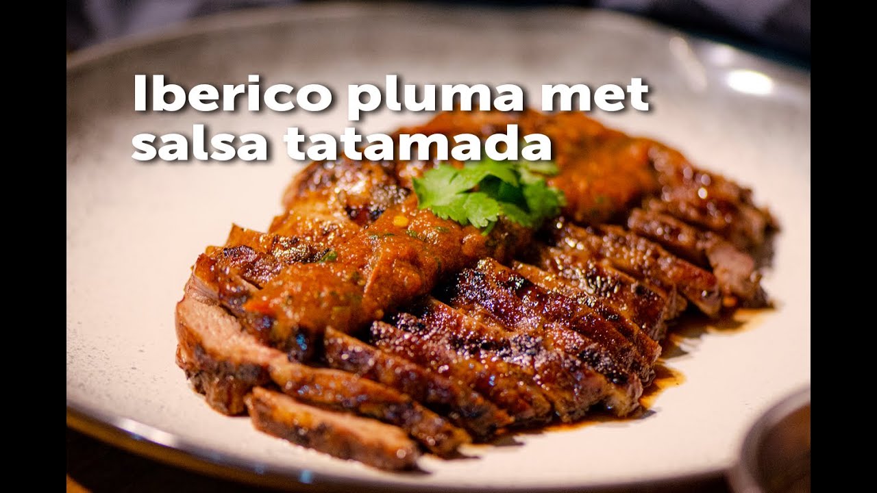 Iberico pluma met salsa tatamada | Fire&Food TV BBQ-videos - YouTube