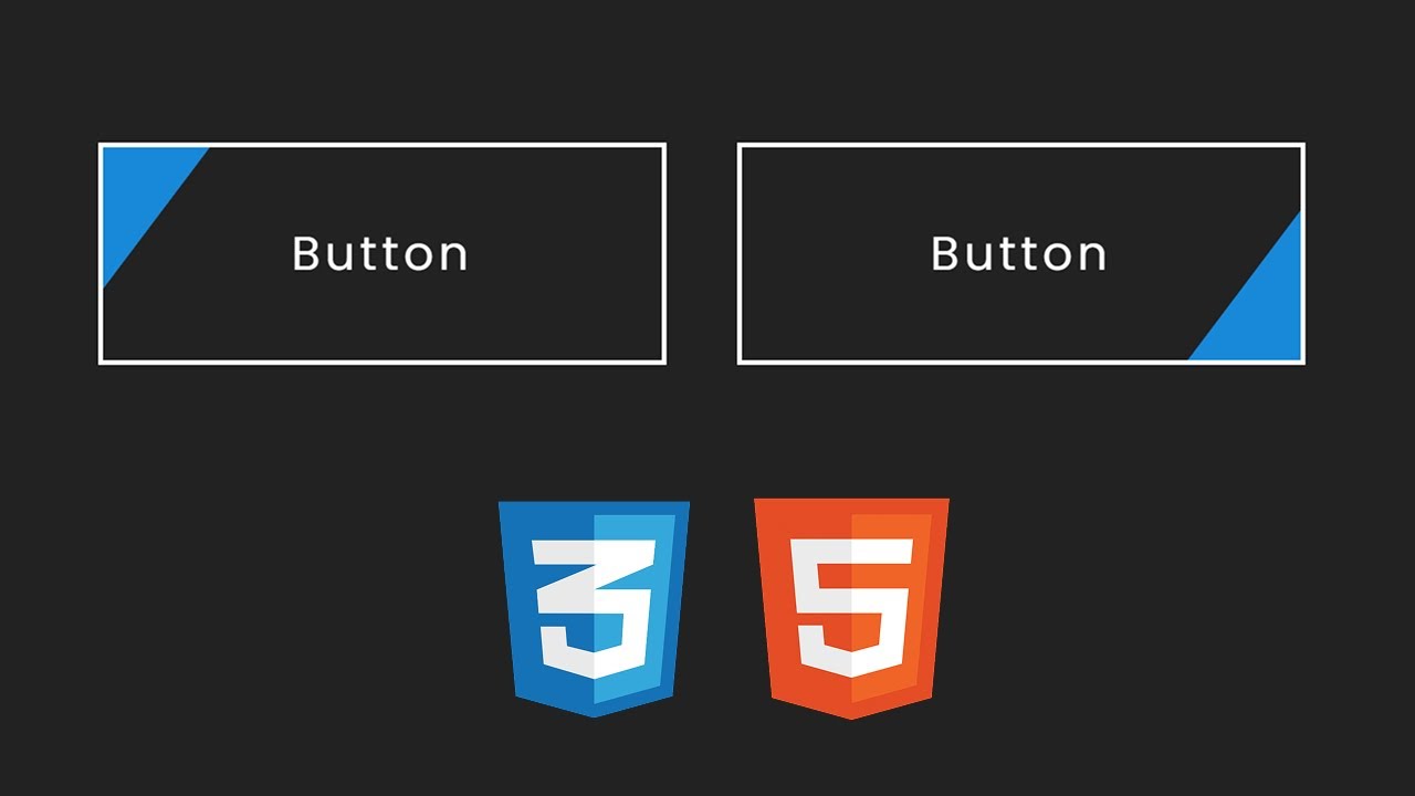 CSS Button with hover effect using only HTML & CSS - YouTube