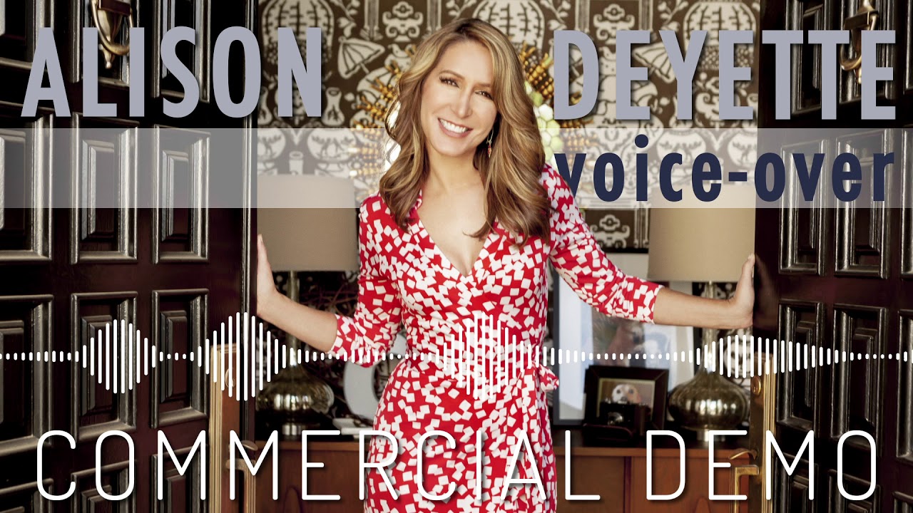 Alison Deyette Commercial Voice-Over - YouTube