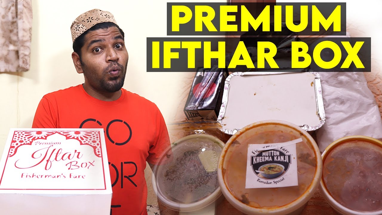 ₹350 Premium Ifthar Box | What's Inside ? - Bloopers Included - YouTube