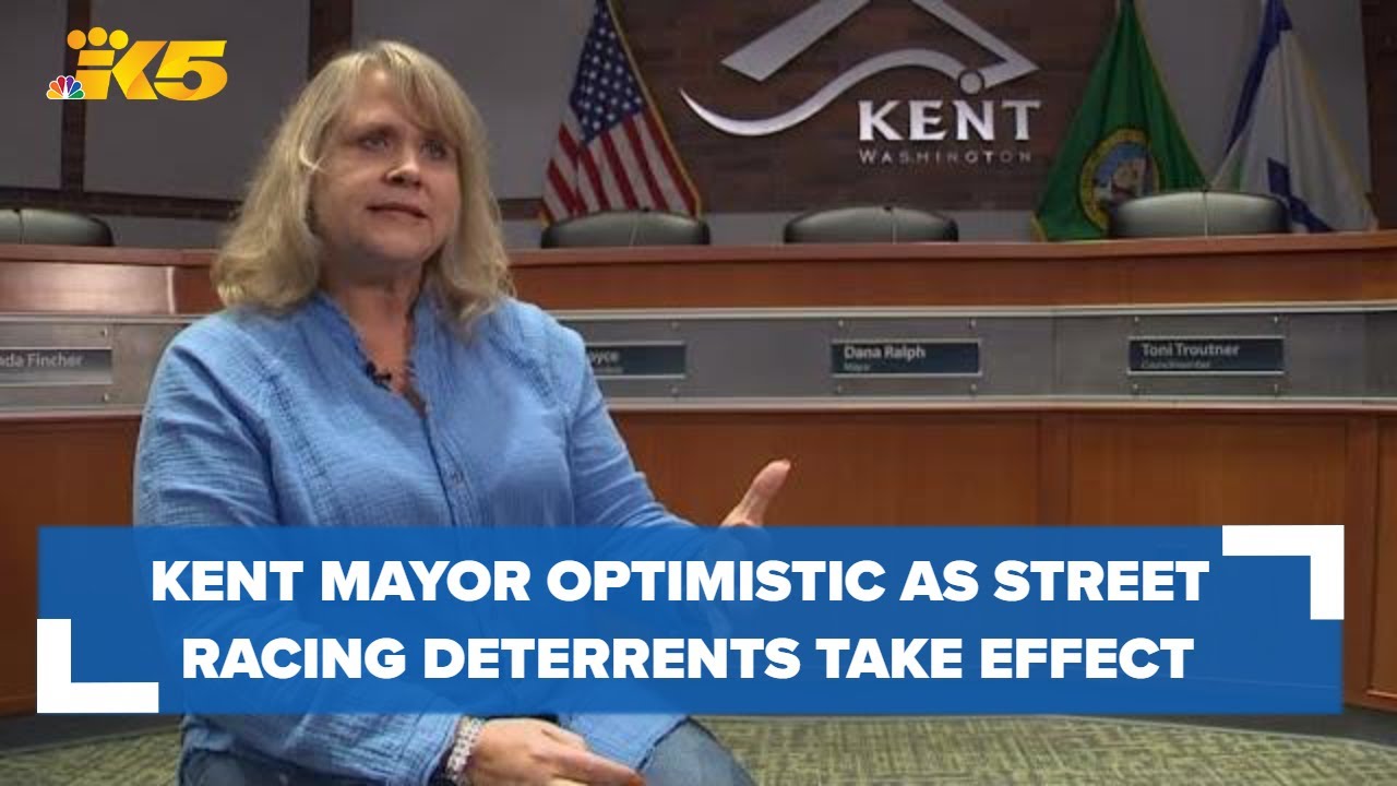 Kent mayor is optimistic as street racing deterrents take effect Jan. 1 ...