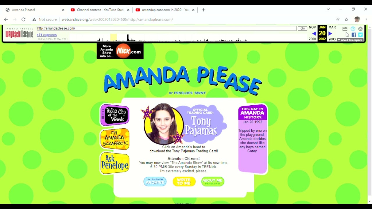 amandaplease.com in 2022 - YouTube