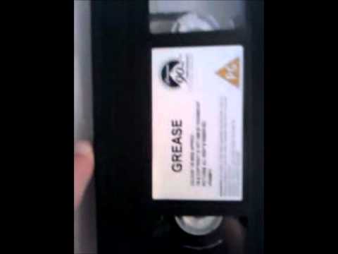 Grease Vhs - Unboxing - YouTube
