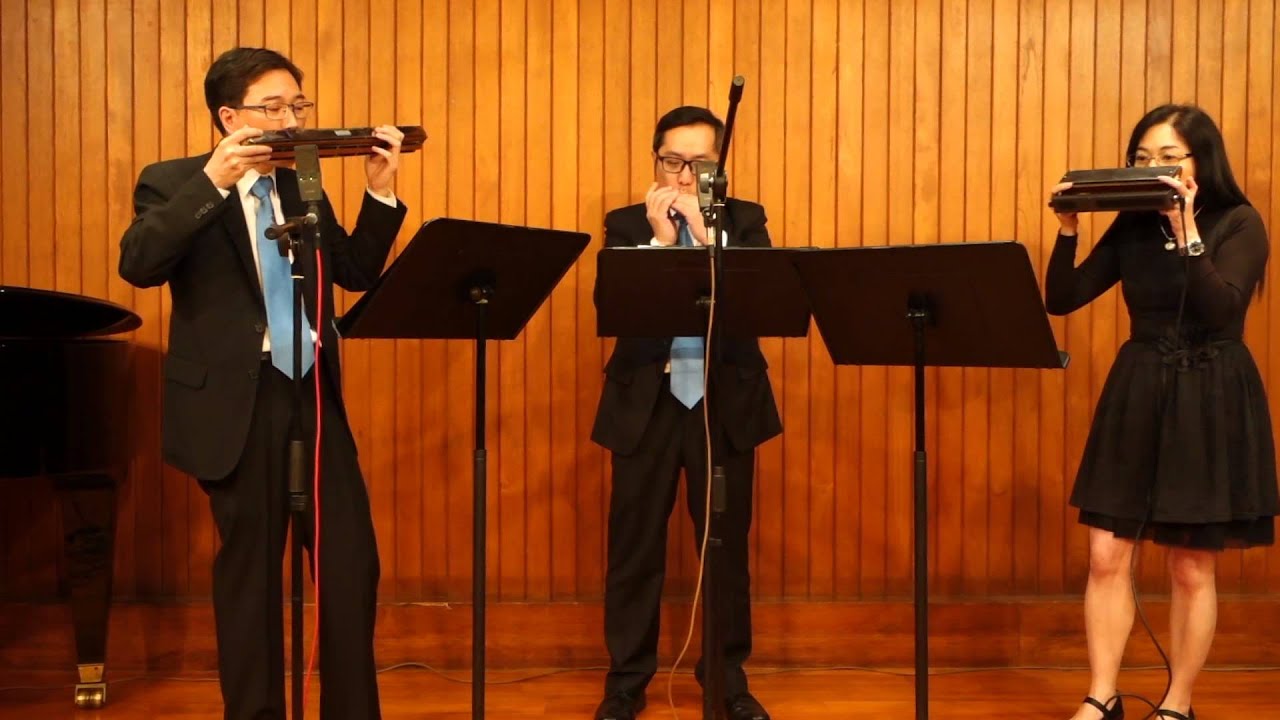 Die Lebenslustige Hora - Harmonica Trio - YouTube