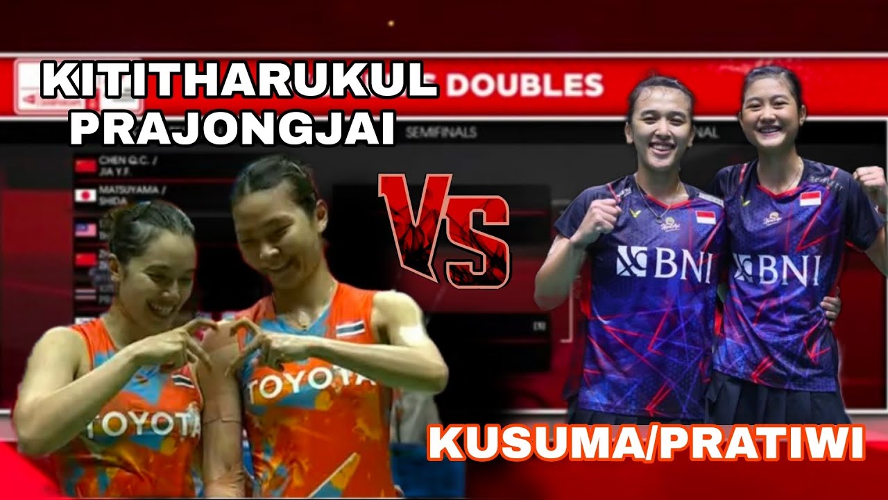Kititharukul /Prajongjai Take the Gold Against Kusuma and Pratiwi - YouTube