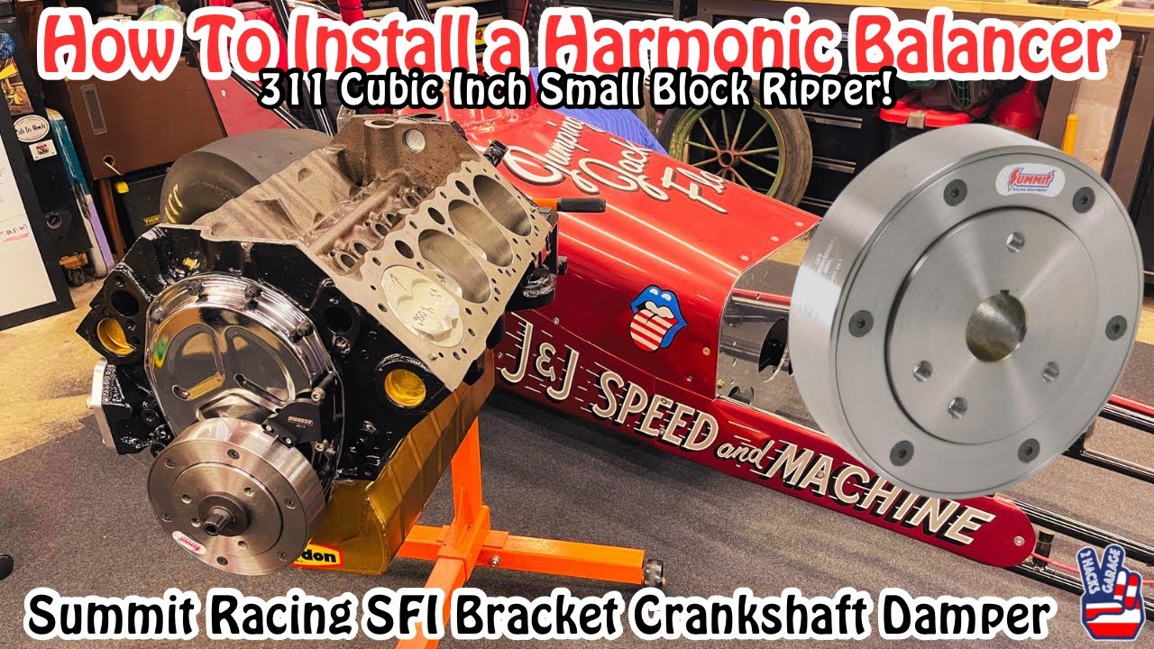 How To Install a Harmonic Balancer on Your Small Block Chevy #howto ...
