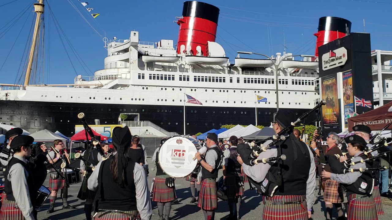 Scottish Highland Fest Queen Mary 2/18/19 #groovymovie - YouTube
