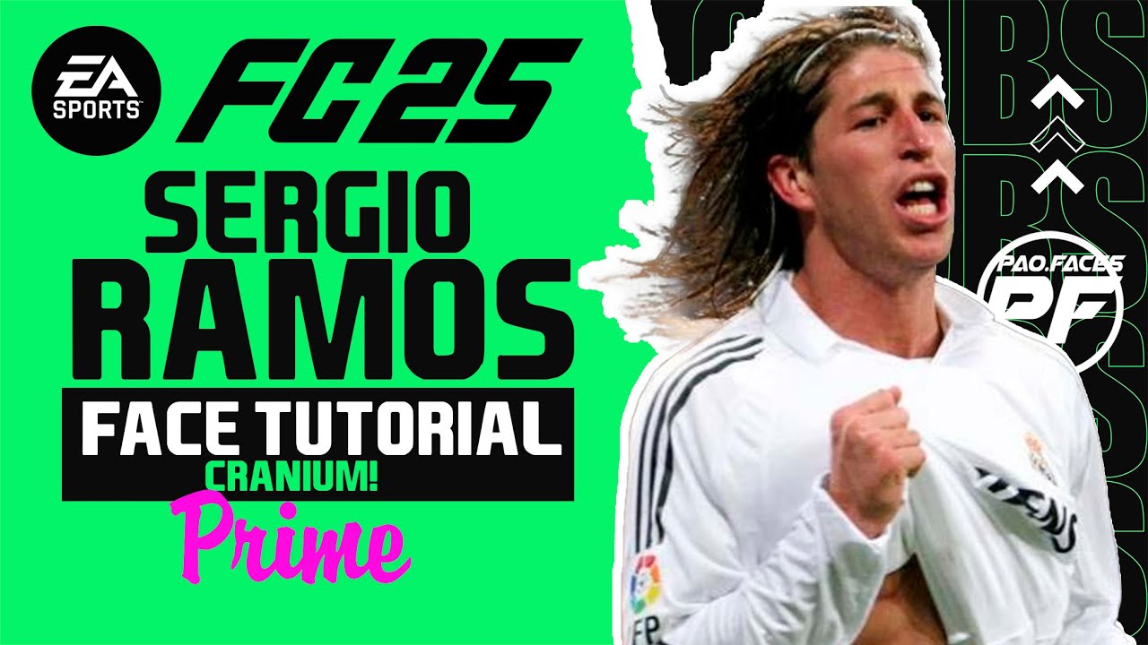 how to make SERGIO RAMOS PRIME FACE in EA FC 25 CRANIUM YOUNG Clubs ...