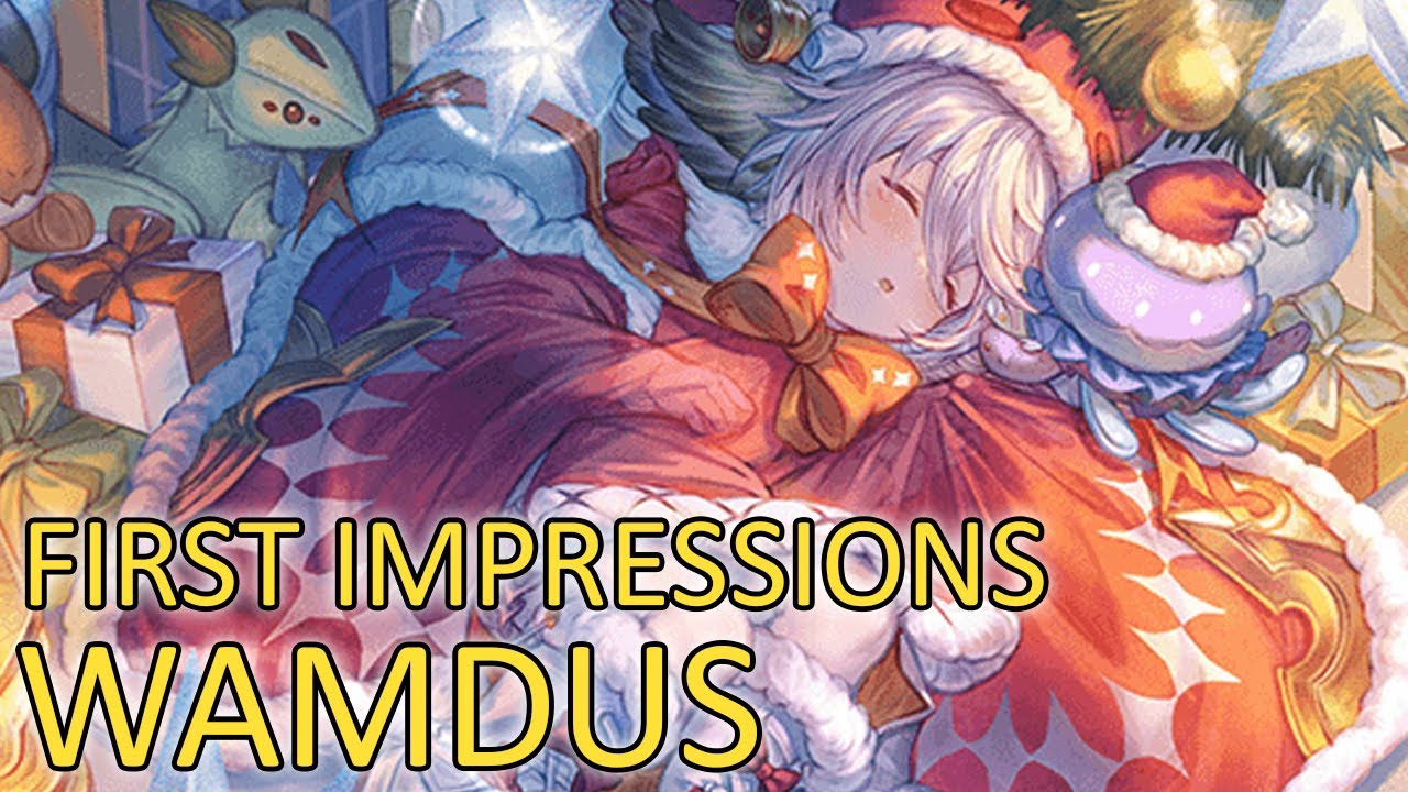 First Impressions on Wamdus (Holiday ver.)【Granblue Fantasy】 - YouTube