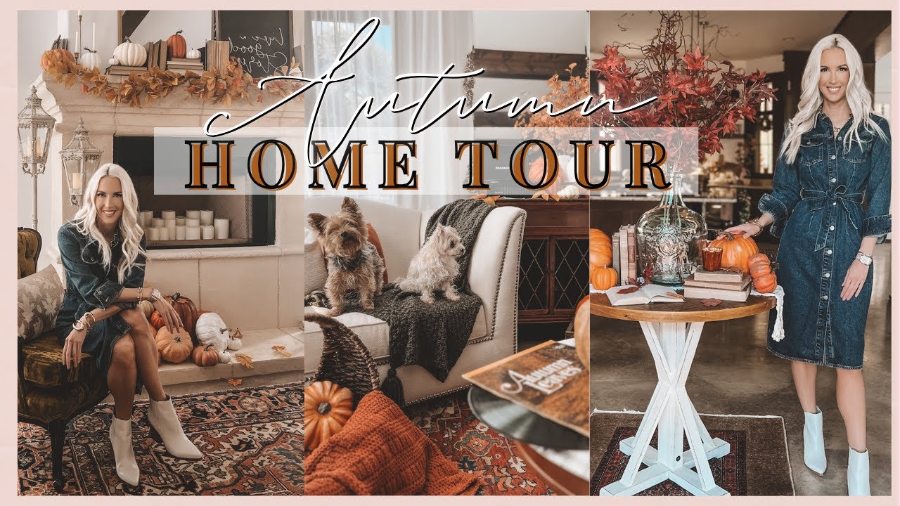 FALL HOME TOUR 2023 // FALL DECOR IDEAS // COZY FALL DECOR - YouTube