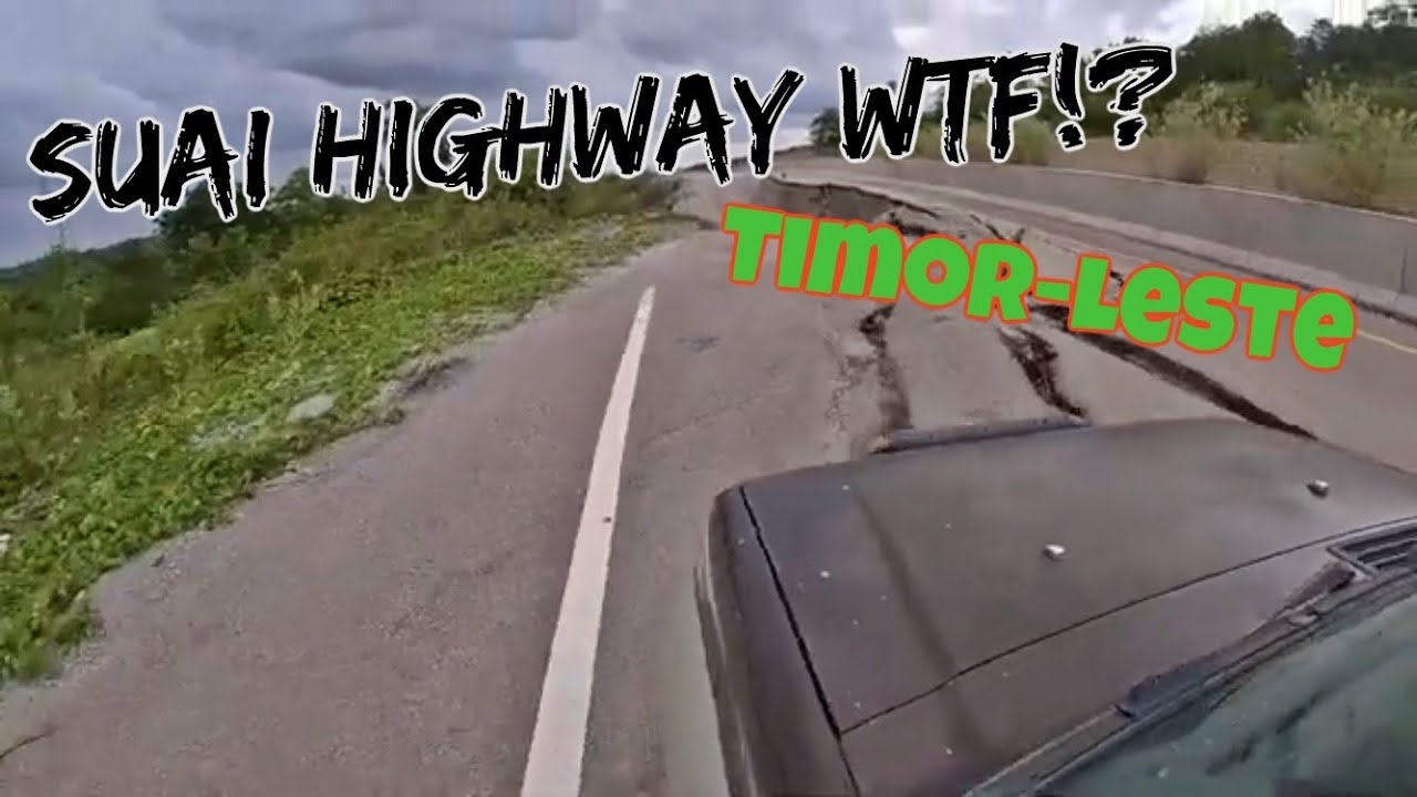 TRAVEL: Timor-Leste 🇹🇱: Suai Highway (Sinkhole!) - YouTube