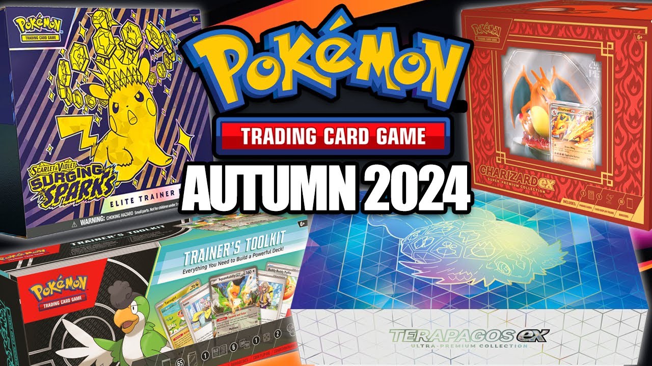 Pokemon TCG Release Schedule Autumn/Fall 2024!! - (Pokemon TCG Buyers ...