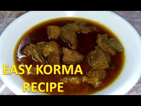 Easy Mutton/Beef Korma | Recipe | BY FOOD JUNCTION