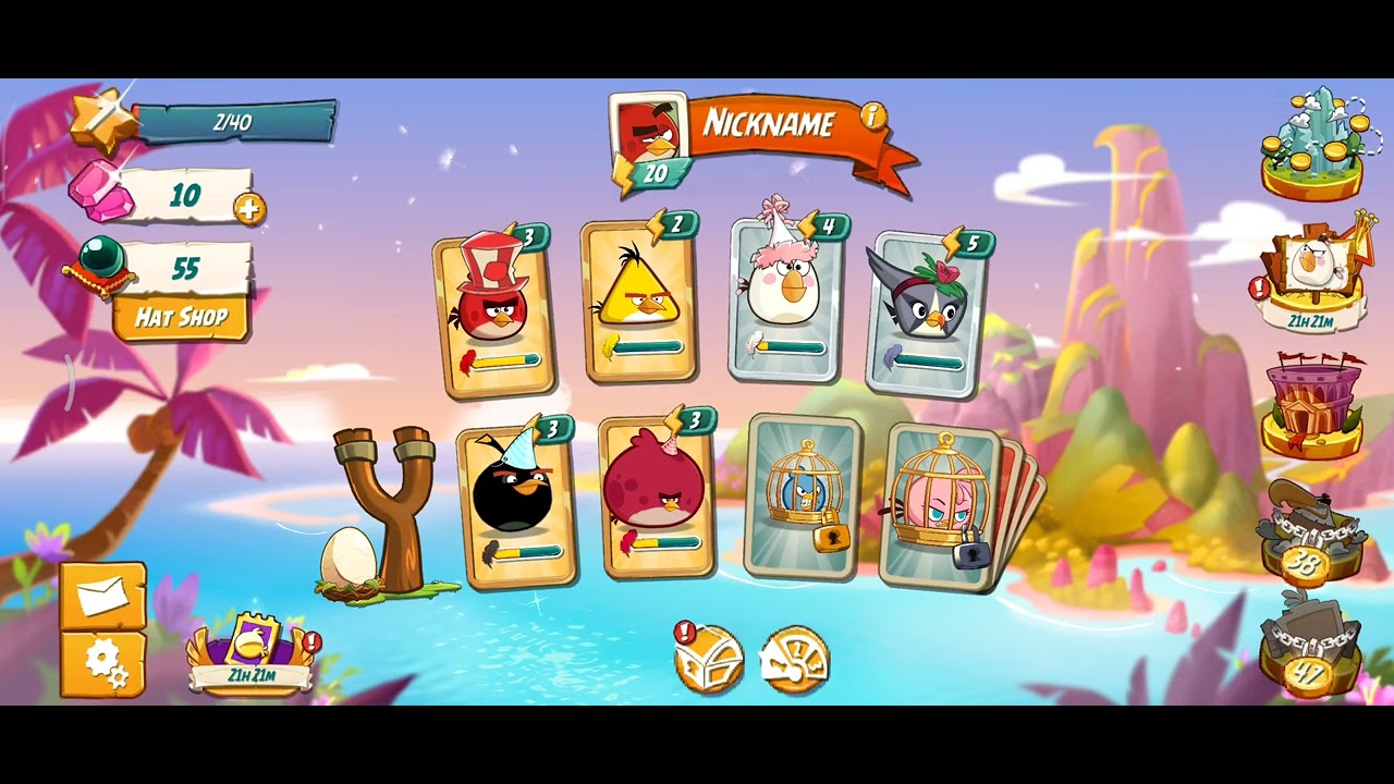 Angry birds game play - YouTube