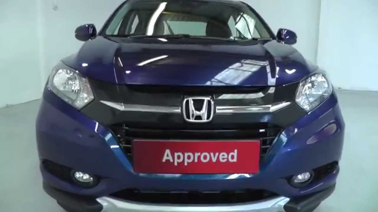 Honda HR-V 1.6 SE in morpho blue pearl video walkaround - YouTube
