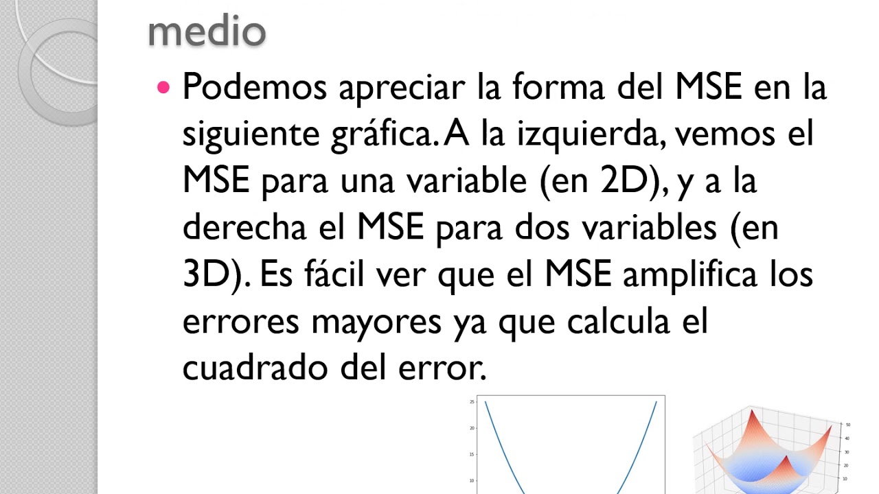 Error cuadratico medio. estadistica - YouTube