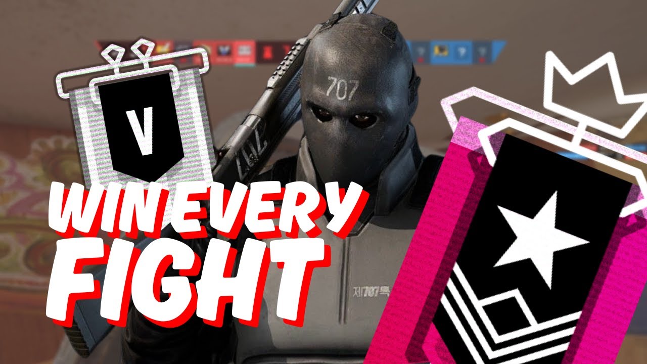 How to win every gunfight in R6 - YouTube