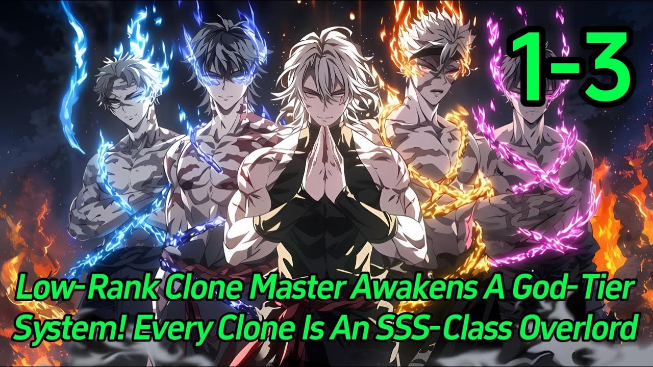 ①-③Low-Rank Clone Master Awakens a God-Tier System! Every Clone is an ...