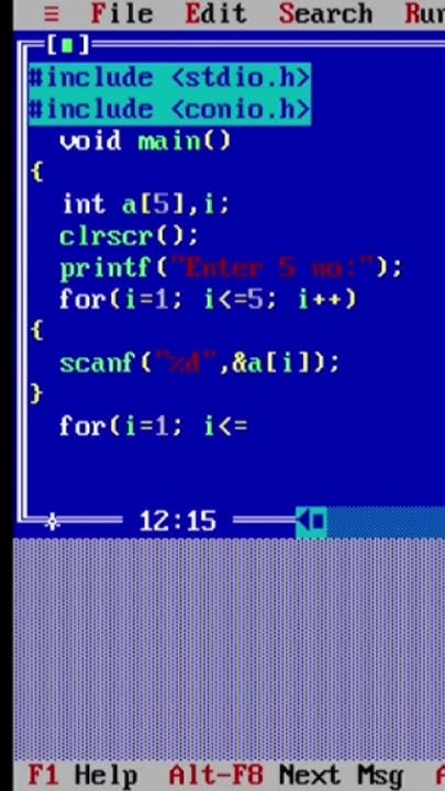 How To Use Array Function In C Language Coding Code Clanguage Programming Shorts Youtube