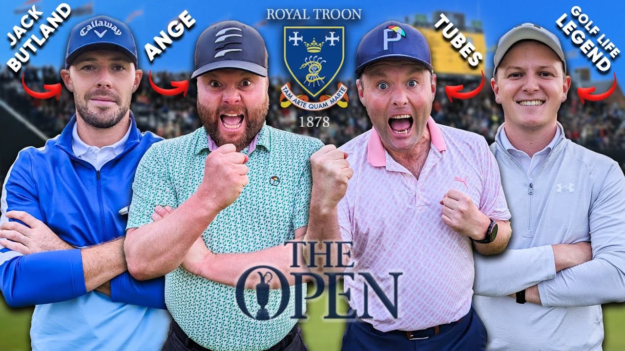 We Play ROYAL TROON The DAY AFTER THE OPEN !! | Tubes & Subscriber v ...