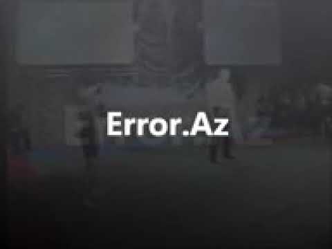 Ermeni bokuscunu bir zerbede yere salan Azerbaycanli