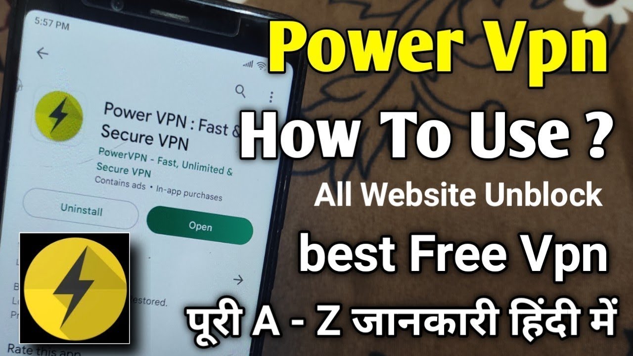 How to use Power Vpn app || power vpn app kaise use kare || power vpn ...