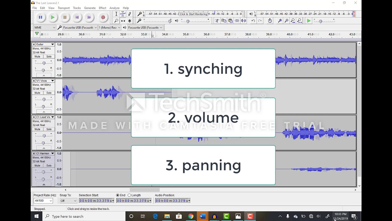 Audacity Editing Tutorial - YouTube