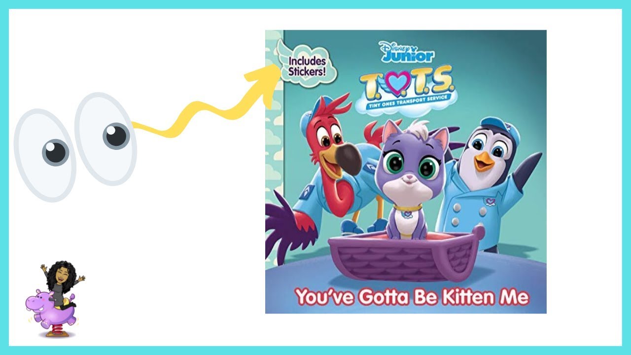 NEW Disney Junior TOTS You've Gotta be Kitten Me Book with Stickers ...