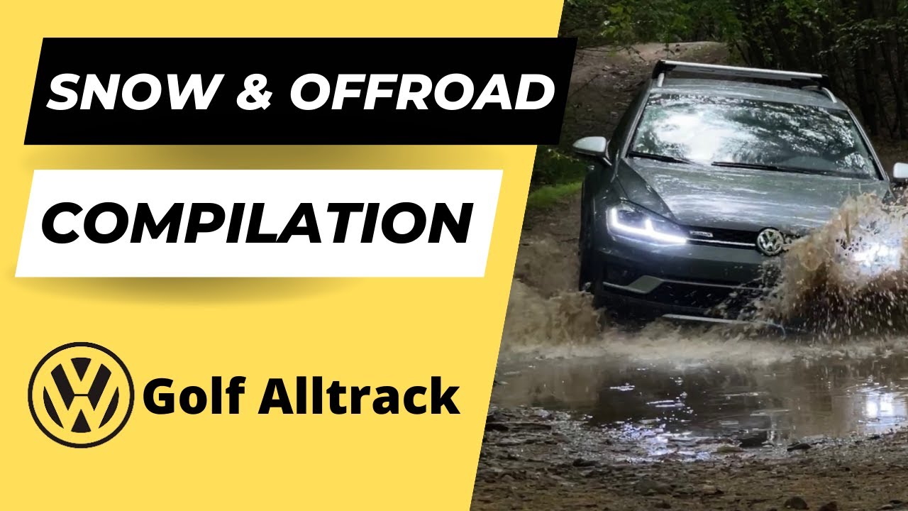 Volkswagen Golf Alltrack Snow & Off-Road Compilation - Best of 2022 ...