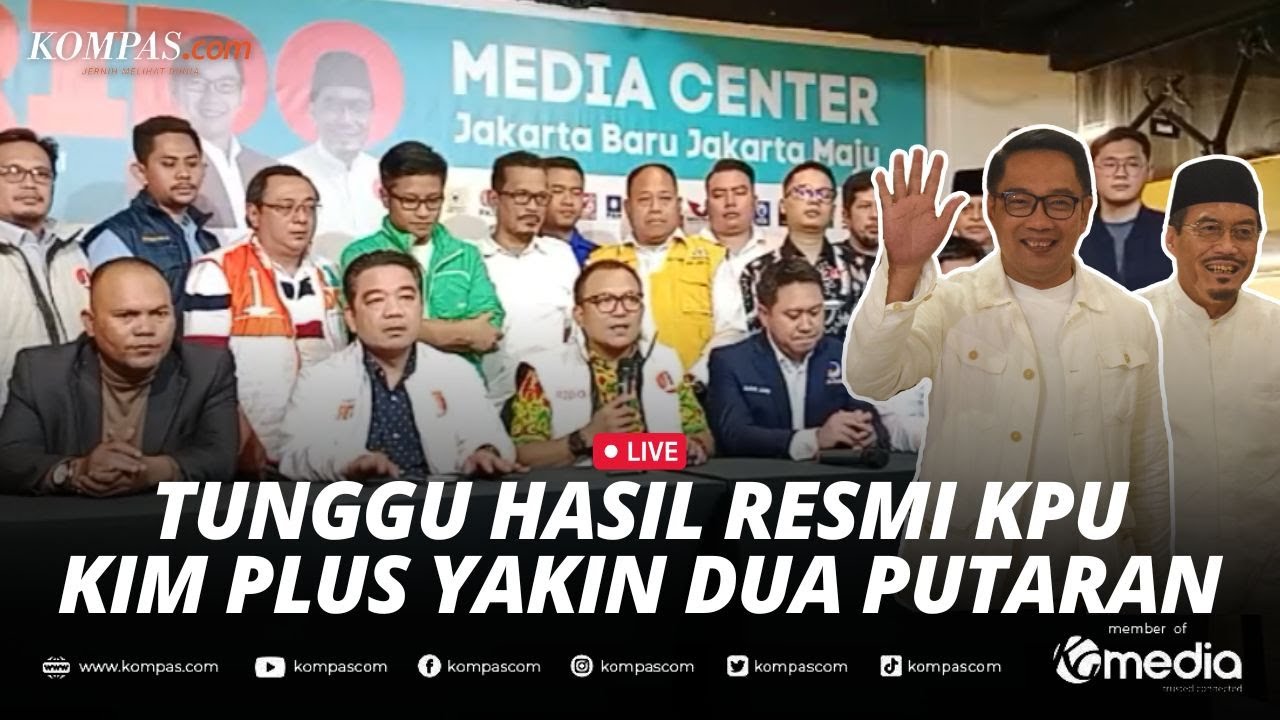 🔴LIVE - KIM Plus Yakin Pilkada Jakarta Dua Putaran, Sebut Ada Dugaan ...