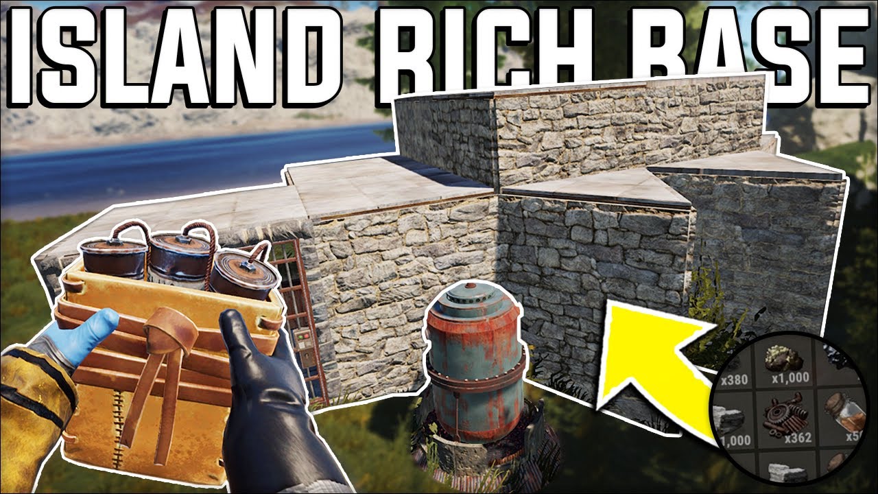 RAIDING our NEIGHBOURS RICH HIDDEN Island BASE for REMARKABLE LOOT ...