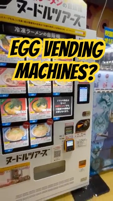Weird Vending Machines in Japan I'm Looking for a Specific Type - YouTube