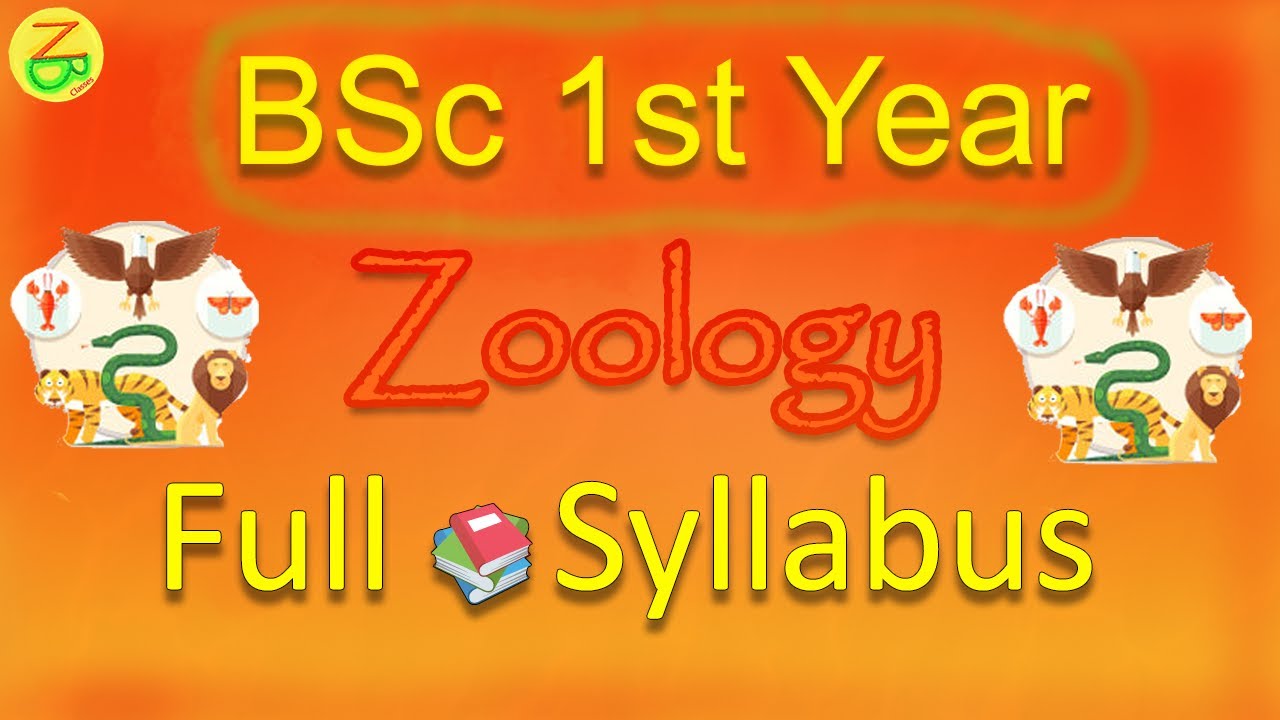 BSc 1st year zoology syllabus | Zoology Syllabus 2021 | ZB Classes ...