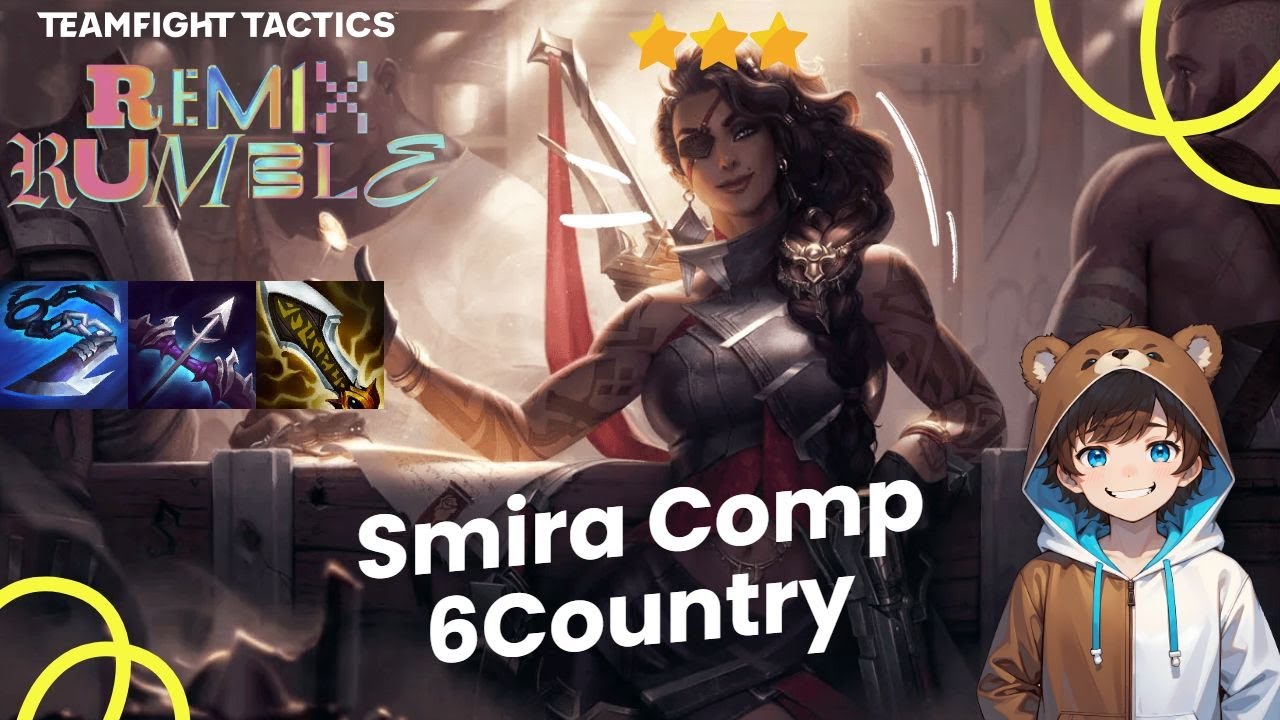 Smira Comp 6Country I Teamfight Tactics - YouTube