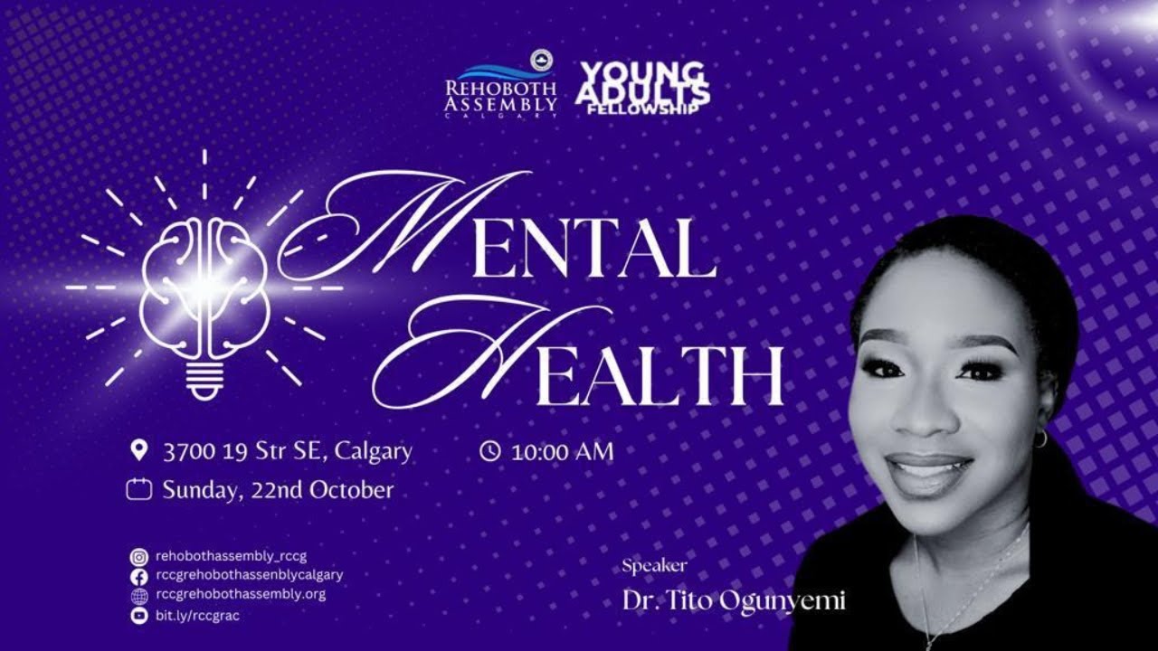 22 October 2023 | YAF Service | Mental Health - YouTube