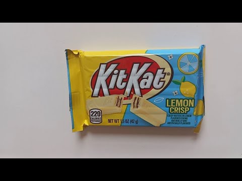 Kit Kat Lemon Crisp review - YouTube