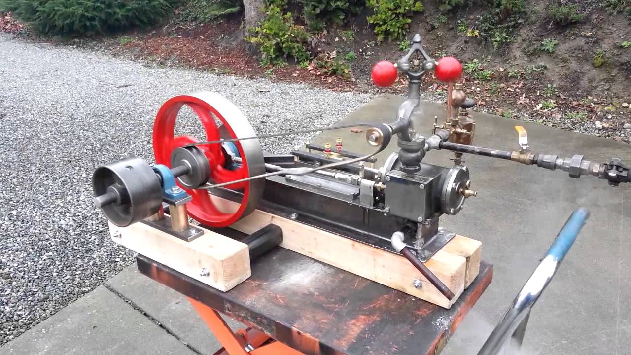 Live Steam Mill Engine Flyball Governor Tractor Hit Miss Boiler Off ...