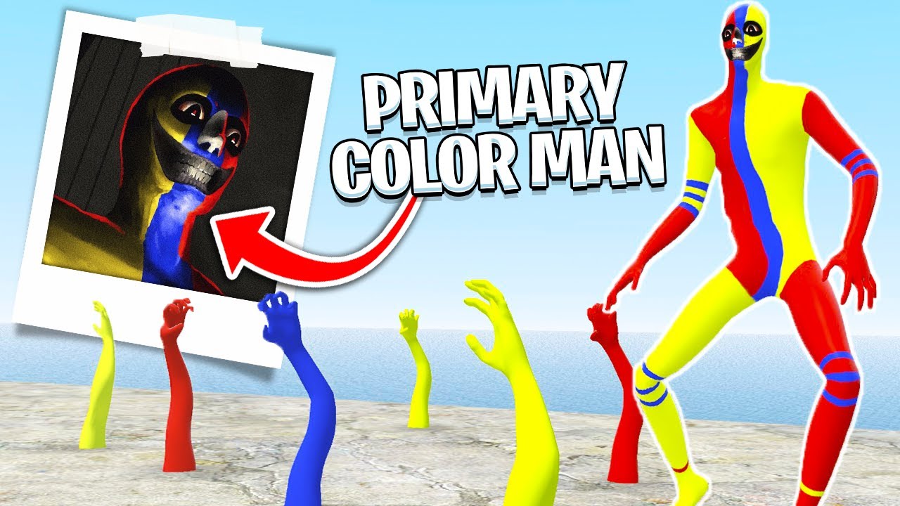 PRIMARY COLOR MAN *New Leovincible Creature* (Garry's Mod) - YouTube